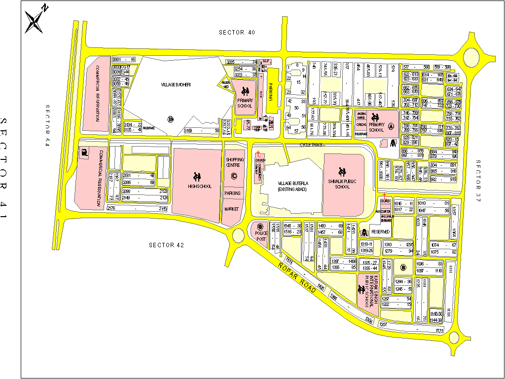 MAP | Chandigarh, The official website of the Chandigarh Administration
