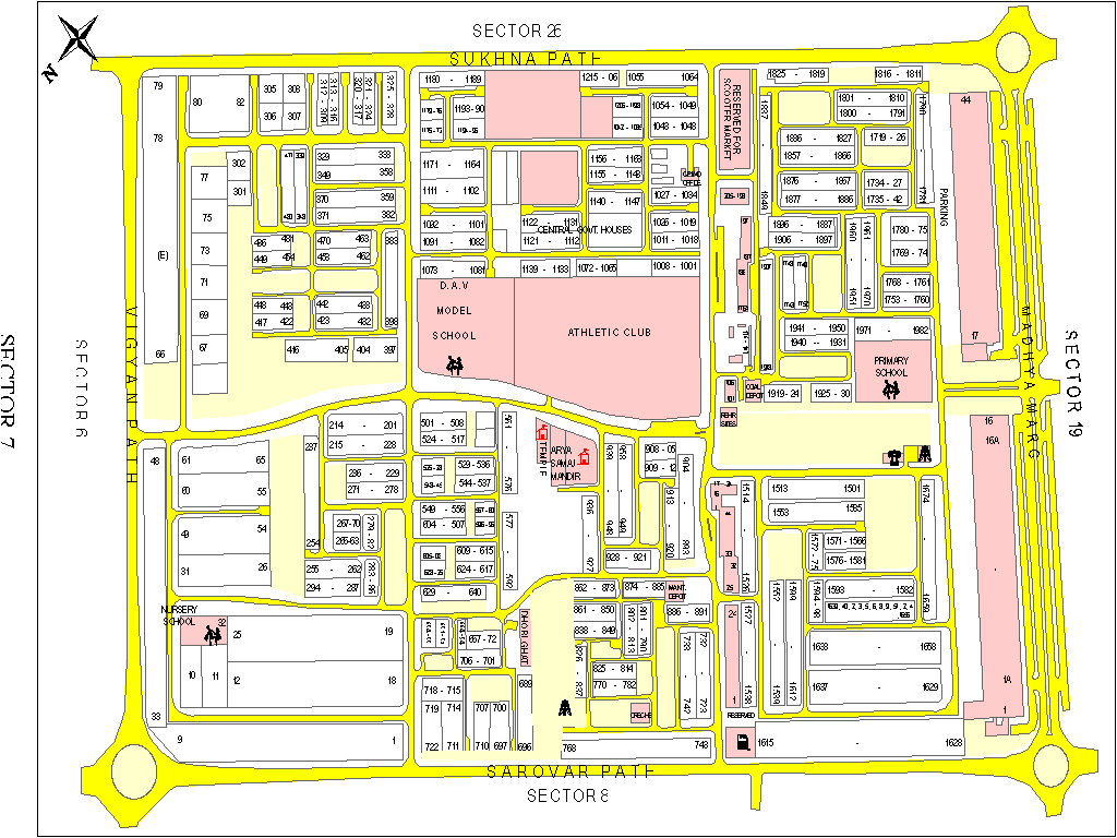 MAP | Chandigarh, The official website of the Chandigarh Administration